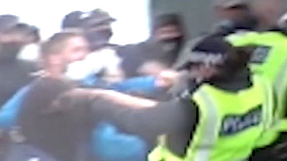 Man jailed after police officer injured in Parliament Square protest ...