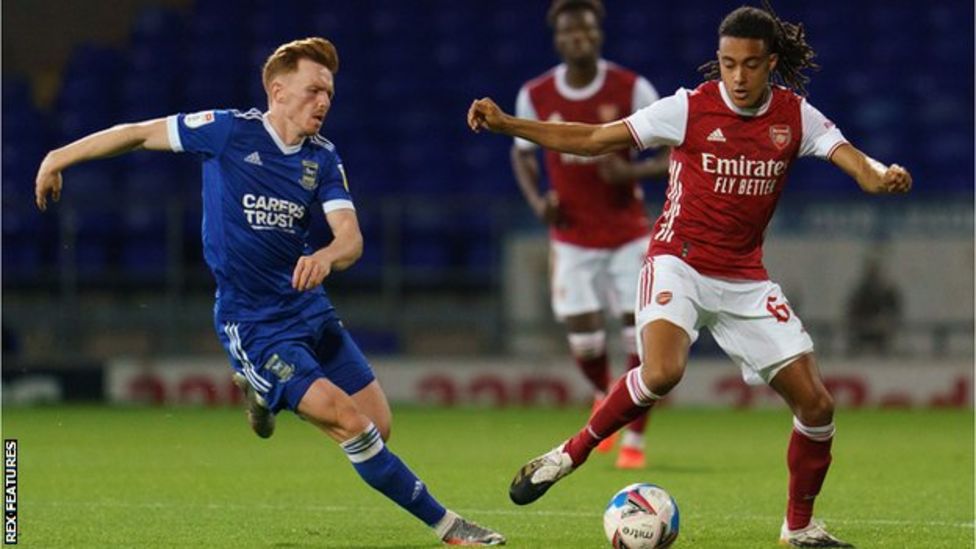 Miguel Azeez: Arsenal midfield prospect joins Portsmouth on loan - BBC ...