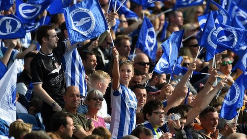Leicester City homophobic chants at Brighton 'disgusting' - BBC News