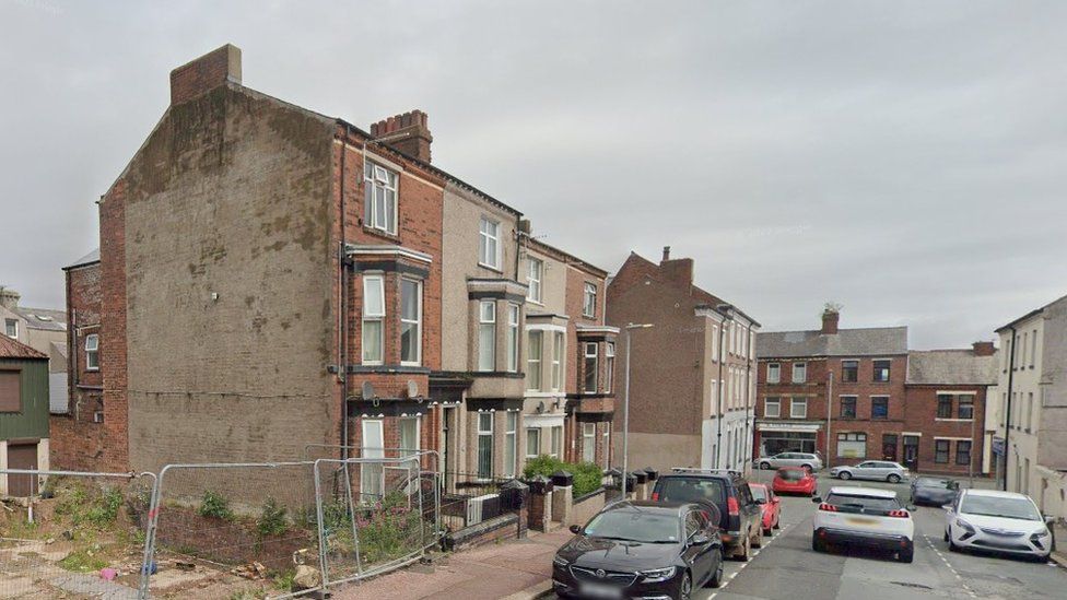 Barrow suspected arson sees three men taken to hospital - BBC News