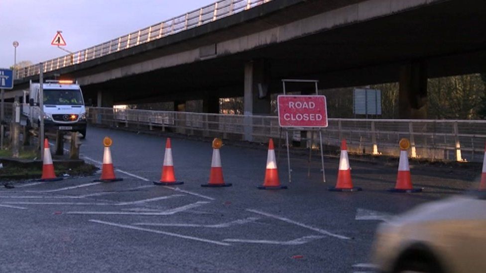 Pedestrian killed in M32 Bristol crash named - BBC News