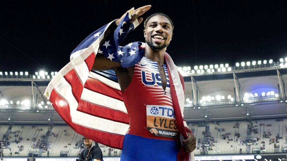 Noah Lyles wants 'all the Olympic medals' after 60m personal best in ...