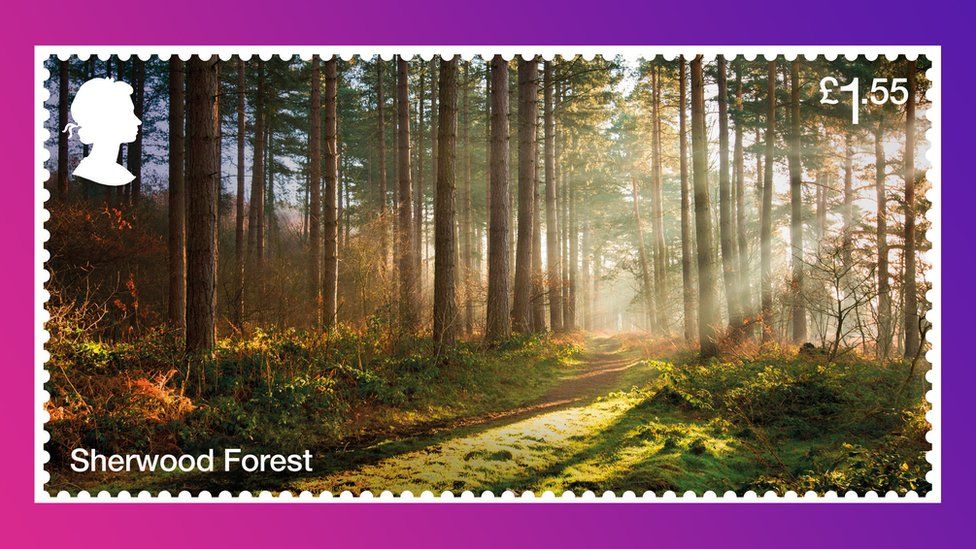 New forest stamps from Royal Mail show beauty of UK's woodlands - BBC ...