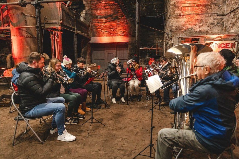 Lluniau: Nadolig yn Amgueddfa Lechi Llanberis - BBC Cymru Fyw