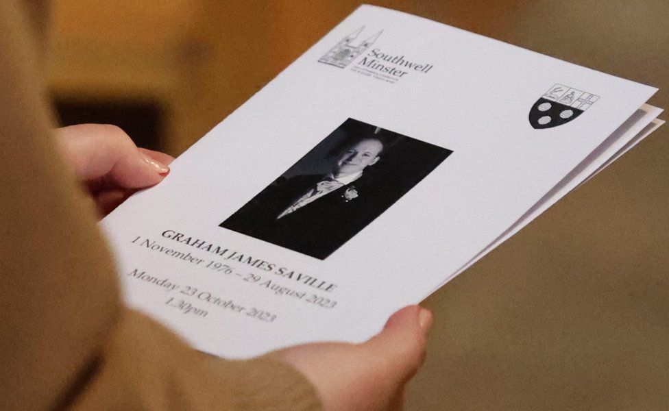 Graham Saville: Funeral for police officer hit by train takes place ...