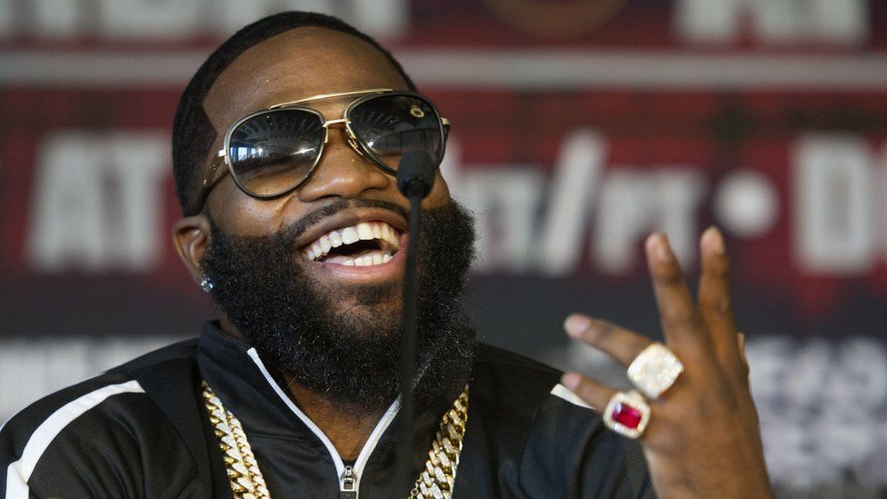 Adrien Broner stops Ashley Theophane in ninth round of WBA bout - BBC Sport