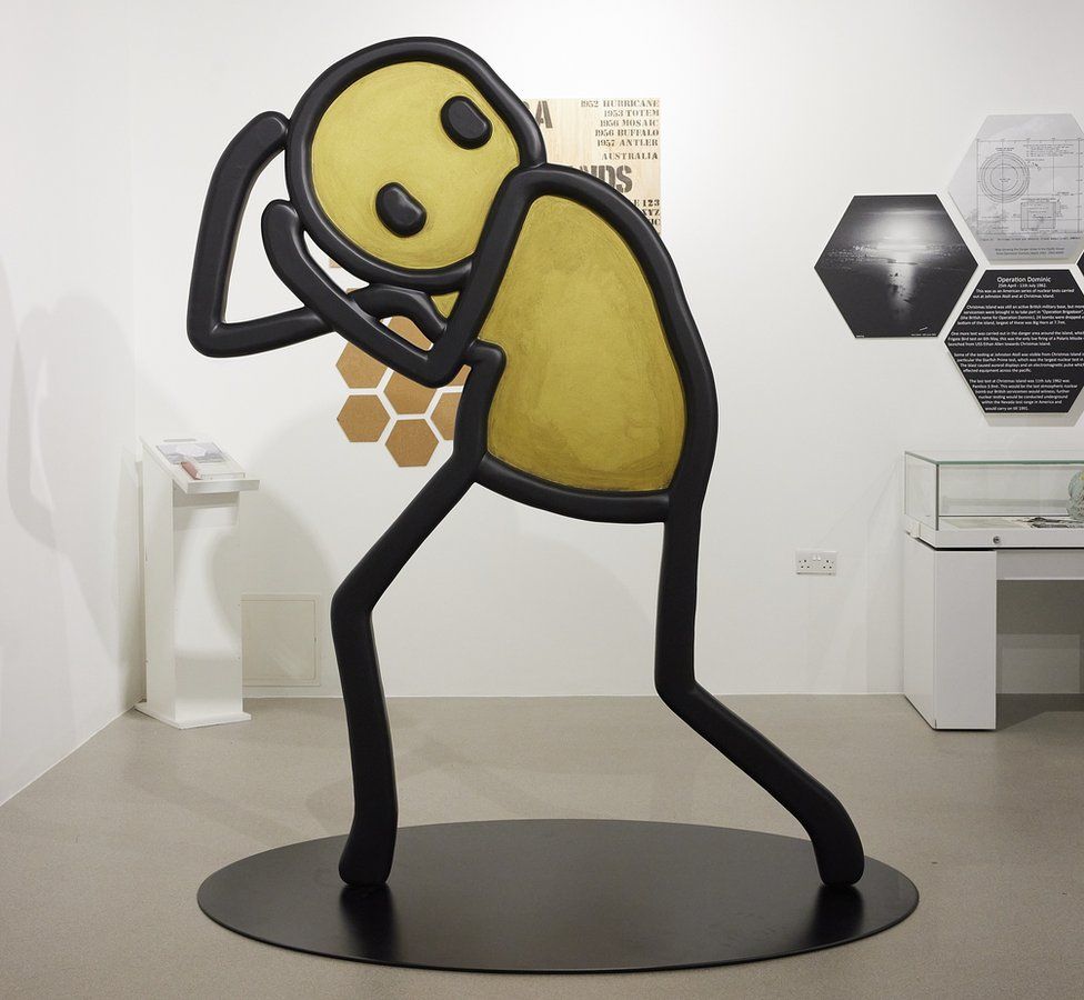 Nuclear test veterans: Stik sculpture unveiled at Kent army museum ...