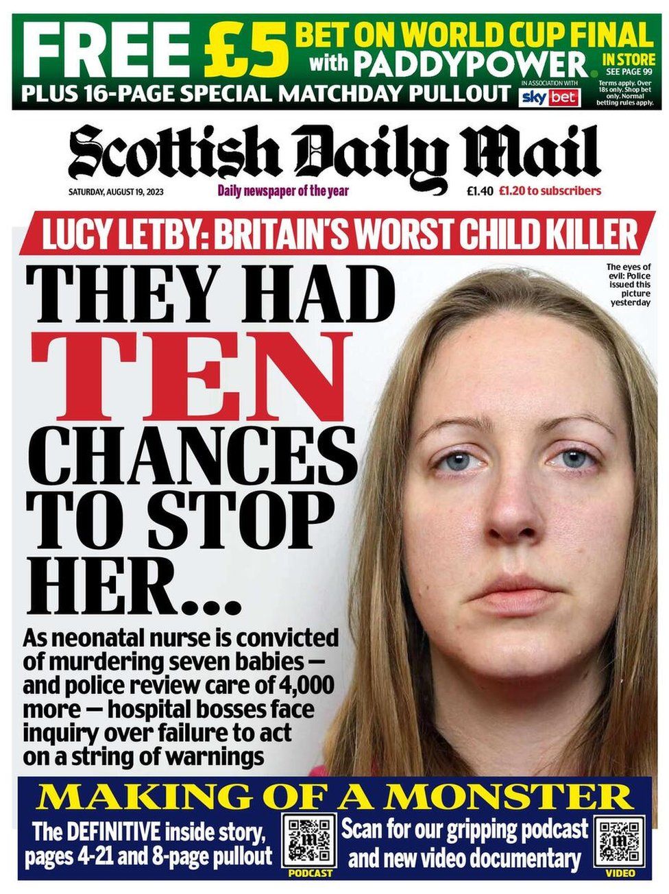 Scotland's papers: GPs Covid fears and Britain's worst child killer - BBC News