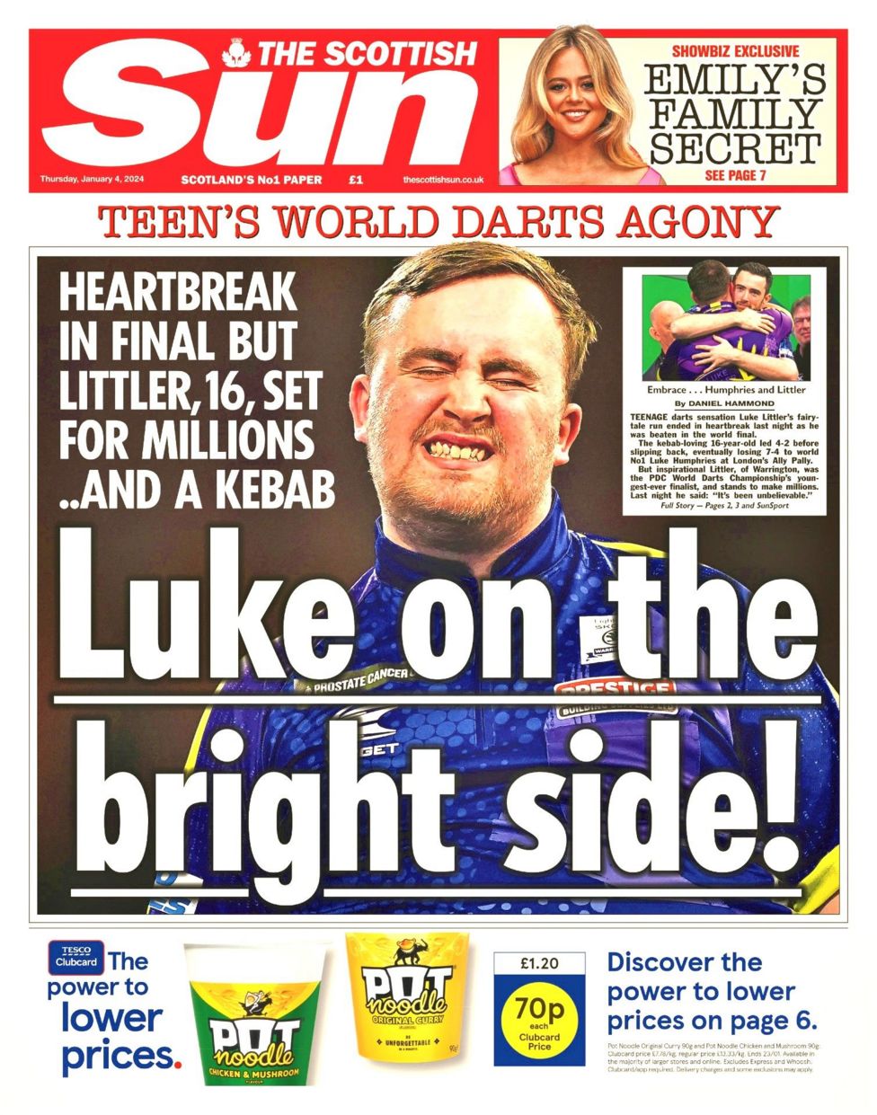 Scotland's papers: Attack on Raith fan and 'Luke the Nuke' defeat - BBC ...