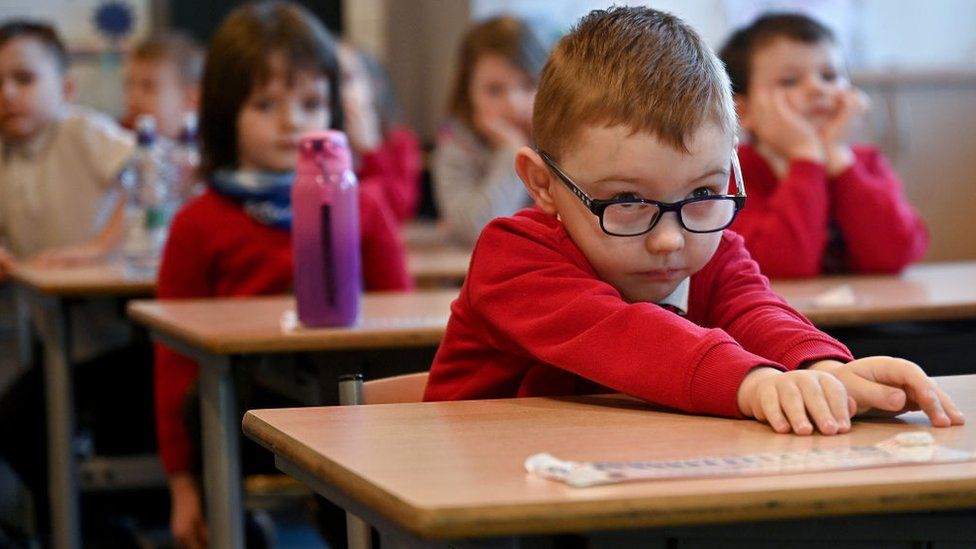 First Scottish pupils back at school for new term beyond level zero ...