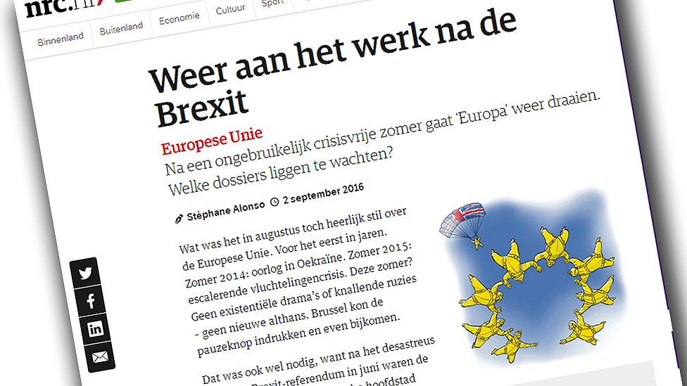 Brexit: What the European papers say - BBC News