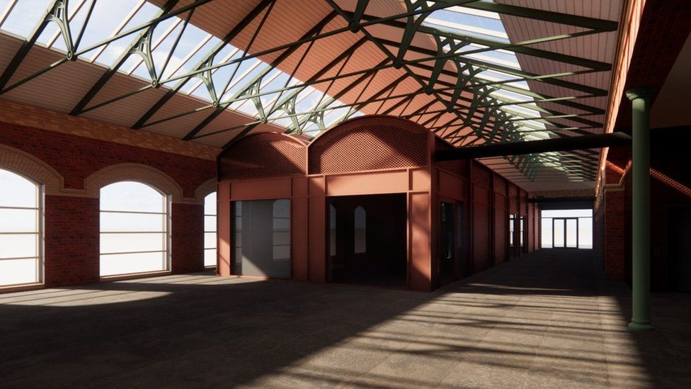 Redcar Central Station redevelopment given the go-ahead - BBC News