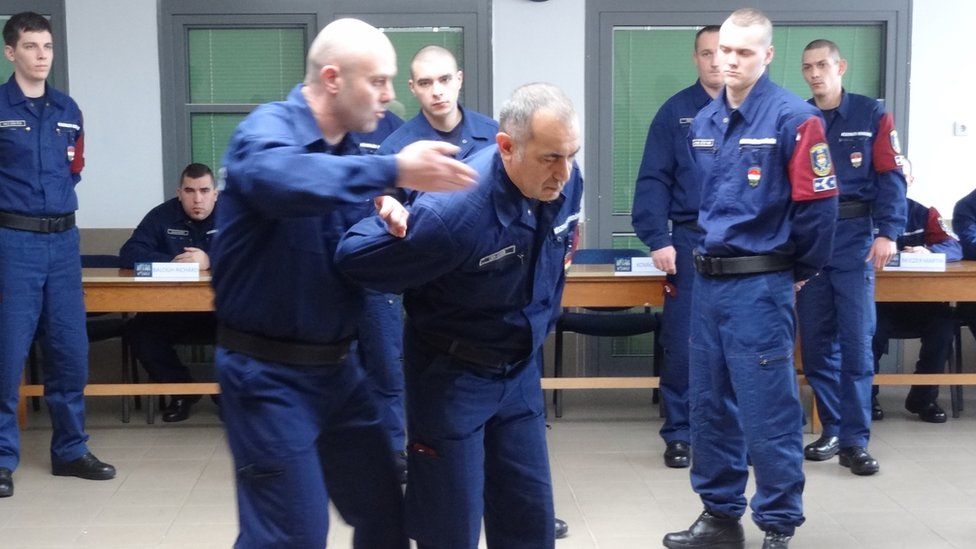 Hungary Hits Snags With Squad To Stop Migrants Bbc News