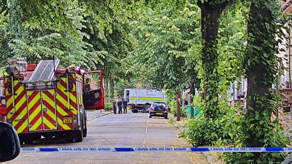 Two blasts heard after bomb squad called to a suspicious packages - BBC ...