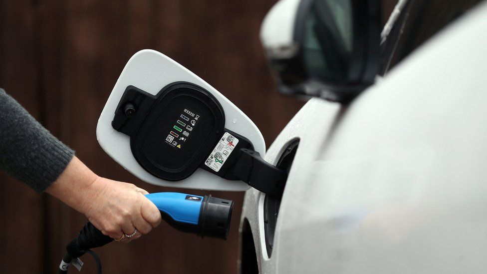 'Affordable' electric charging points for Shropshire installed - BBC News