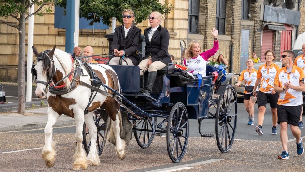 Commonwealth Games: Queen's Baton travels through East of England - BBC ...