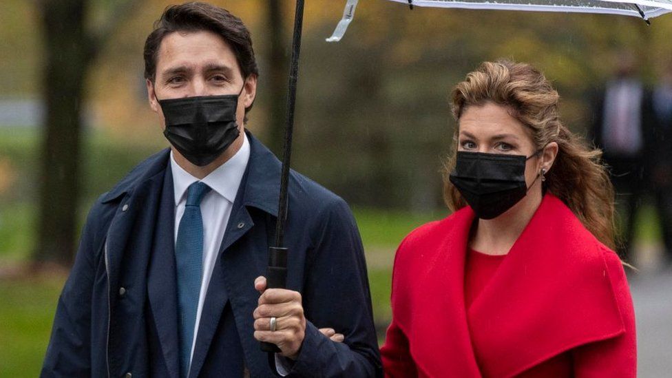 Throne Speech Trudeaus Liberals Lay Out Parliamentary Agenda Bbc News