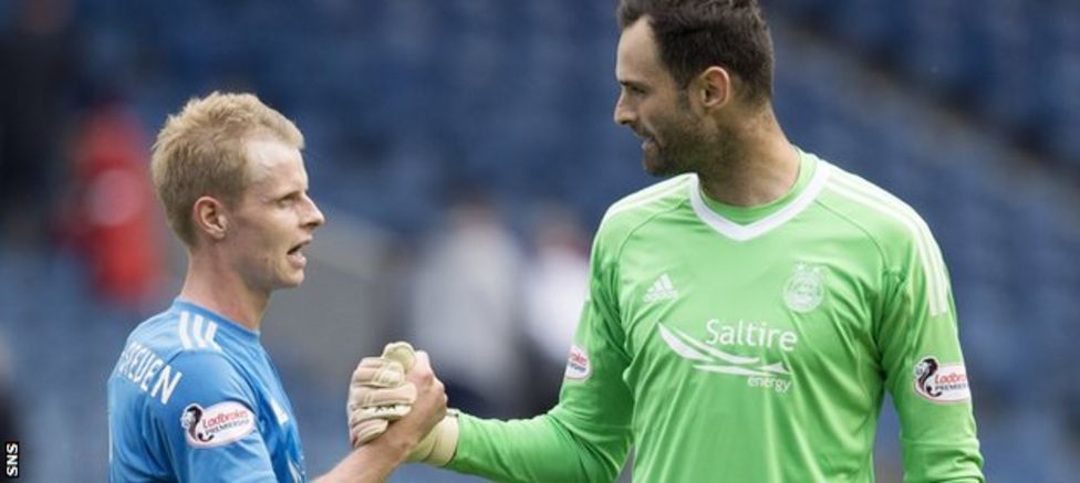 Rob Maclean says Aberdeen goalkeeper Joe Lewis is the best in Scotland ...