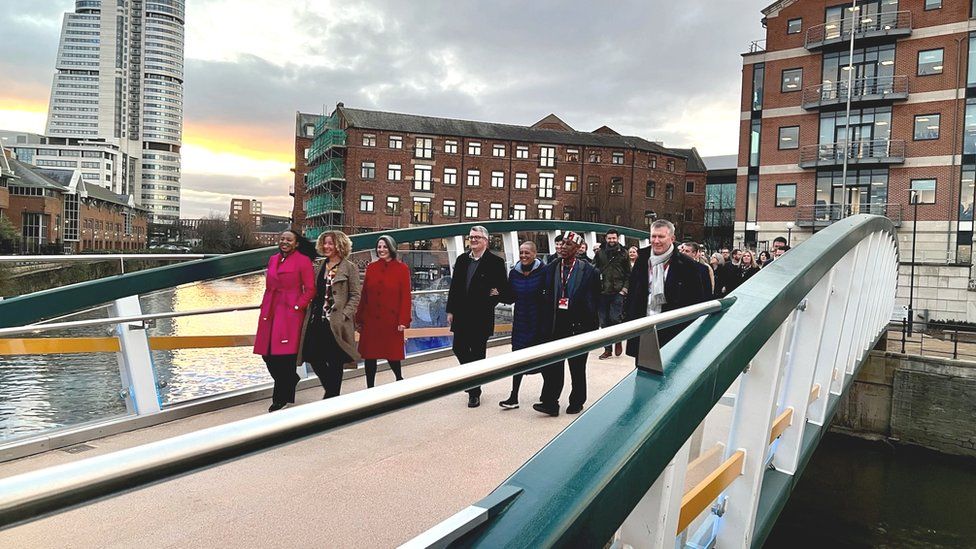 David Oluwale: Leeds bridge remembering race harassment victim opened ...