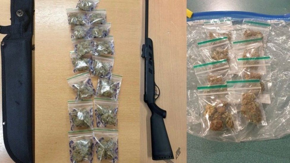 Weapons seized in violent crime blitz, Greater Manchester Police say ...