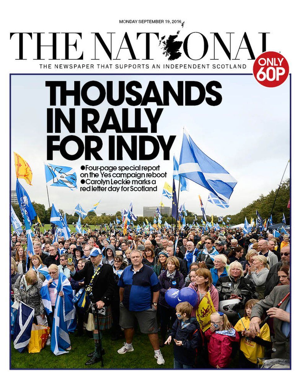 Scotland's papers: Second referendum and council tax - BBC News