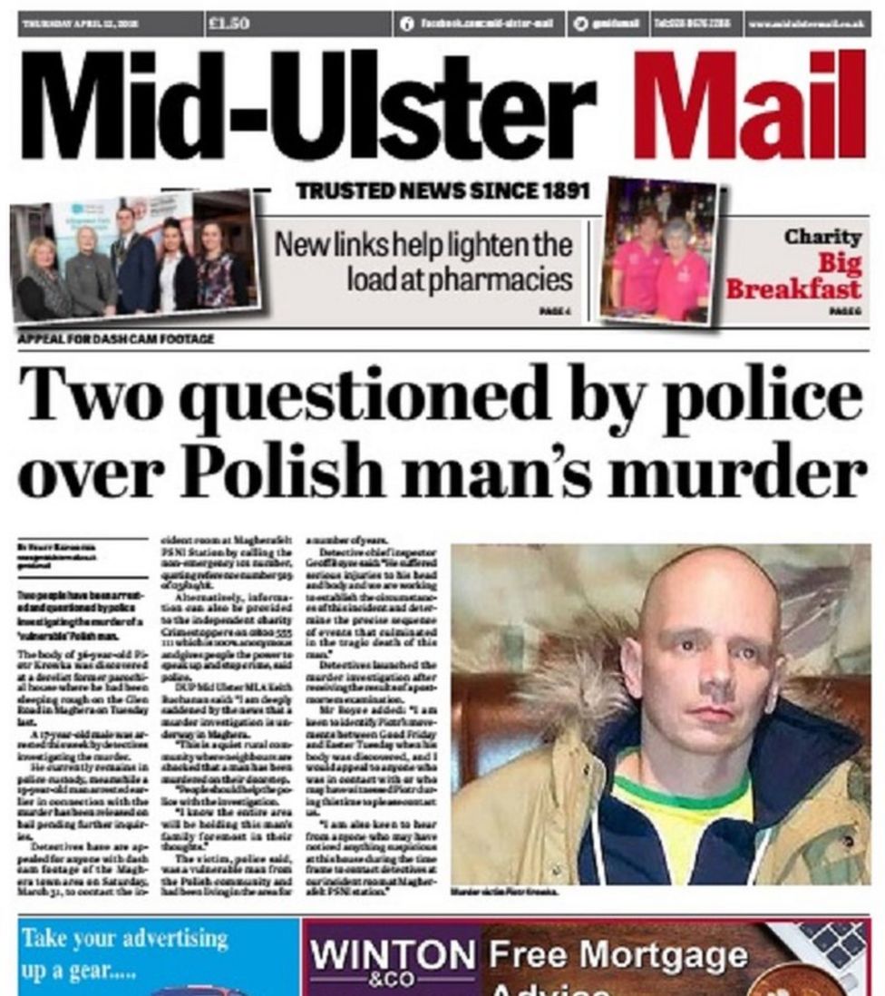 NI weekly paper review: Hollywood stars and a soapbox derby - BBC News