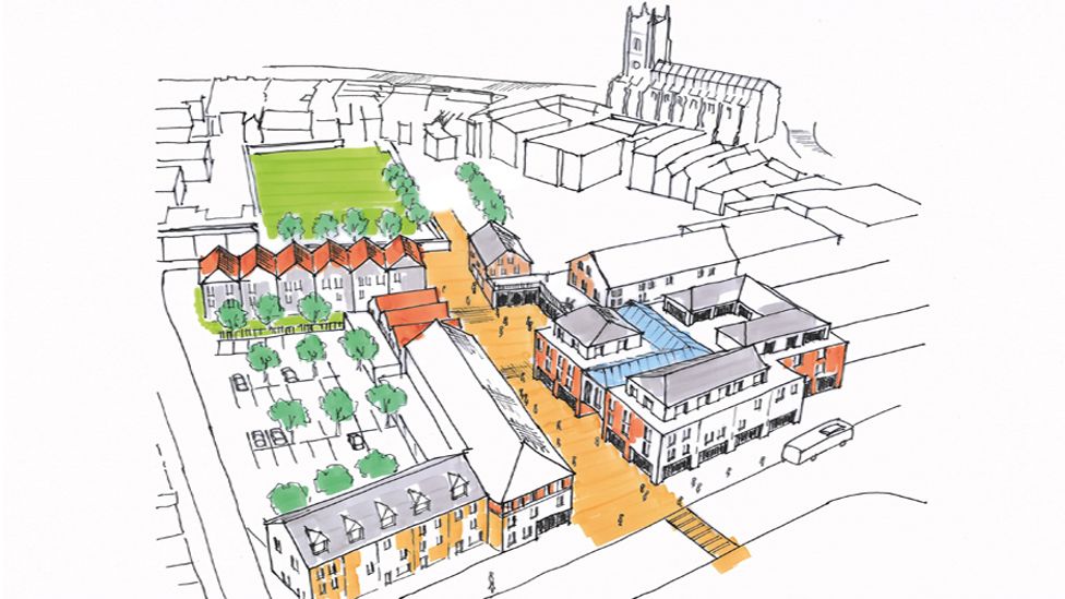 Sudbury's Hamilton Road plans approved by councillors - BBC News