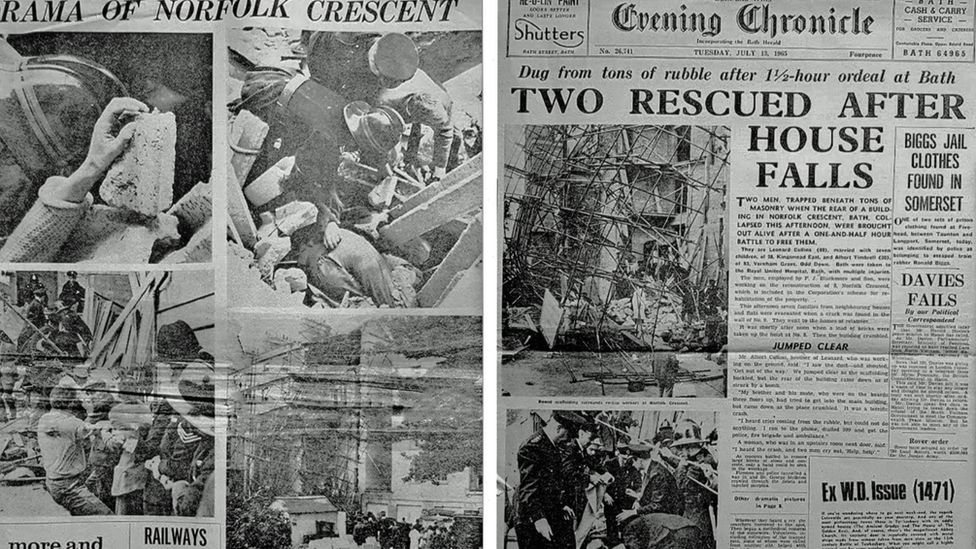 Bath photographer discovers fate of man trapped in rubble - BBC News