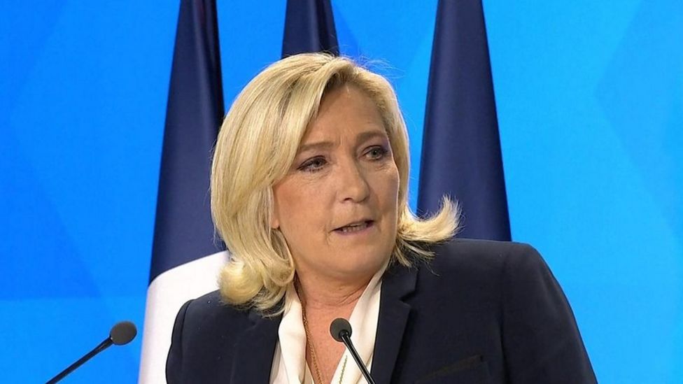 France election: Marine Le Pen concedes election but still counts a win ...