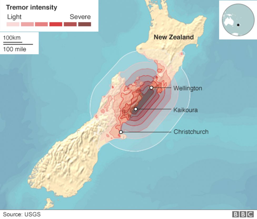 Kaikoura: 'Most complex quake ever studied' - BBC News