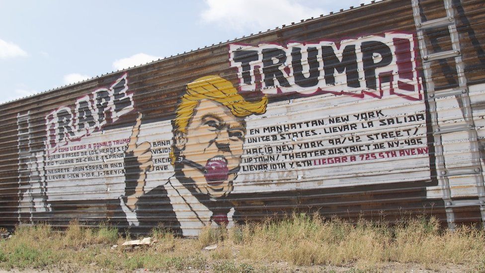Donald Trump's 'beautiful' wall both a dream and nightmare - BBC News
