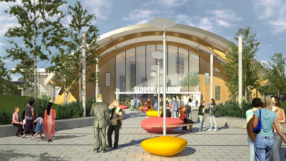 Revamped Slough ice rink opening delayed - BBC News