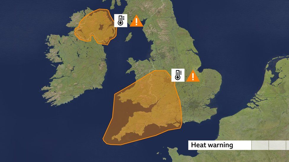 UK extreme heat warning - BBC Weather