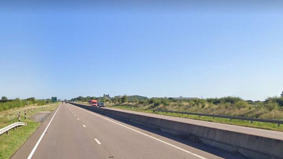 Reports distressed woman forced into car on A46 - BBC News