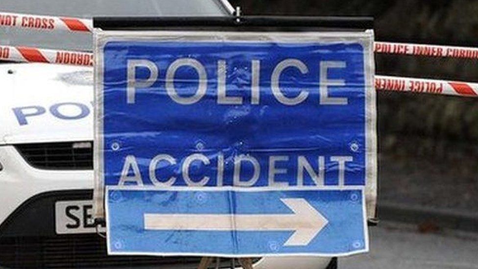 Newtownards: Man dies after lorry and motorcycle crash - BBC News