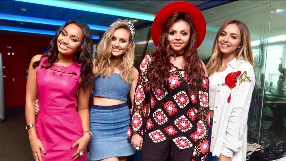 Little Mix share first official snap as a trio - BBC Newsround