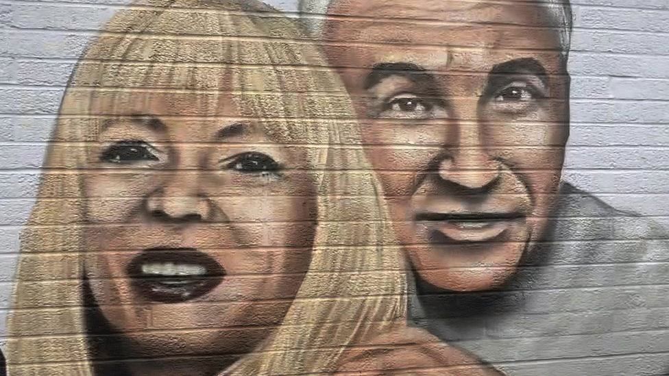 Gavin and Stacey characters immortalised in giant Dinas Powys mural ...