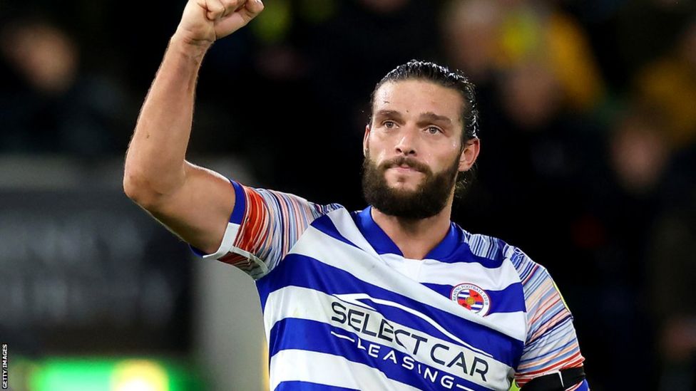Andy Carroll: Reading striker signs new deal until summer 2024 - BBC Sport