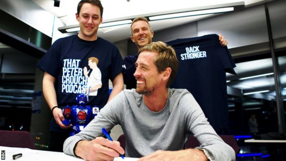 That Peter Crouch Podcast: 'He's one of them, but one of us too' - BBC ...