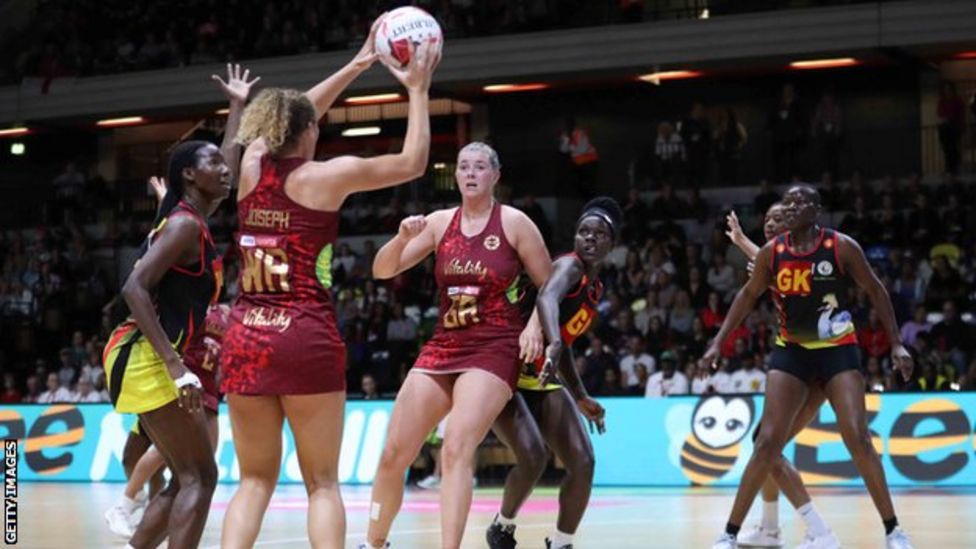 England 64-51 Uganda: Roses complete perfect series - BBC Sport