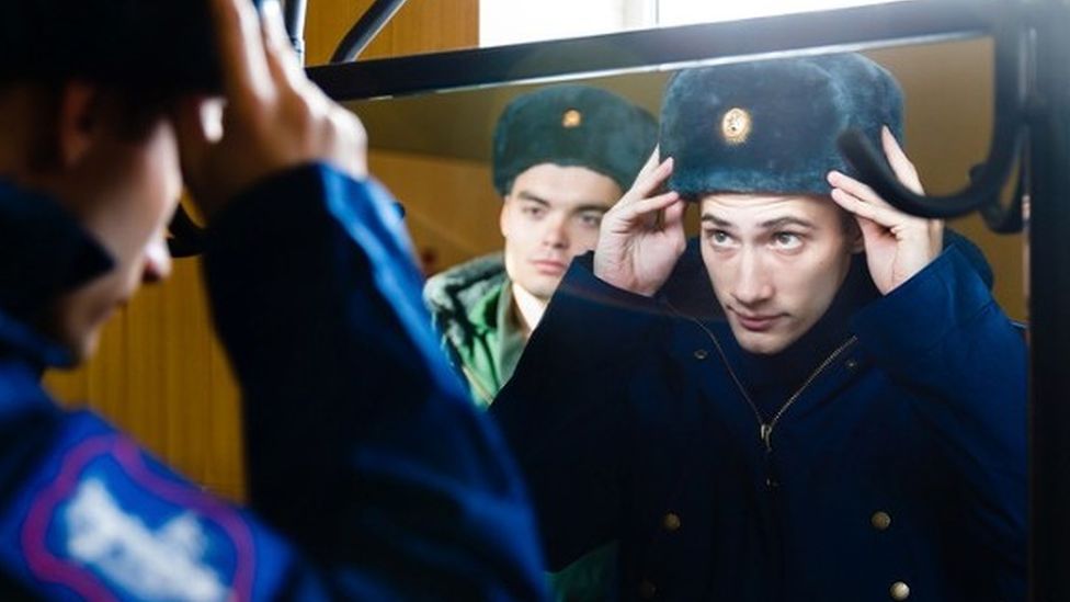 Russian seven year old gets army call-up papers - BBC News