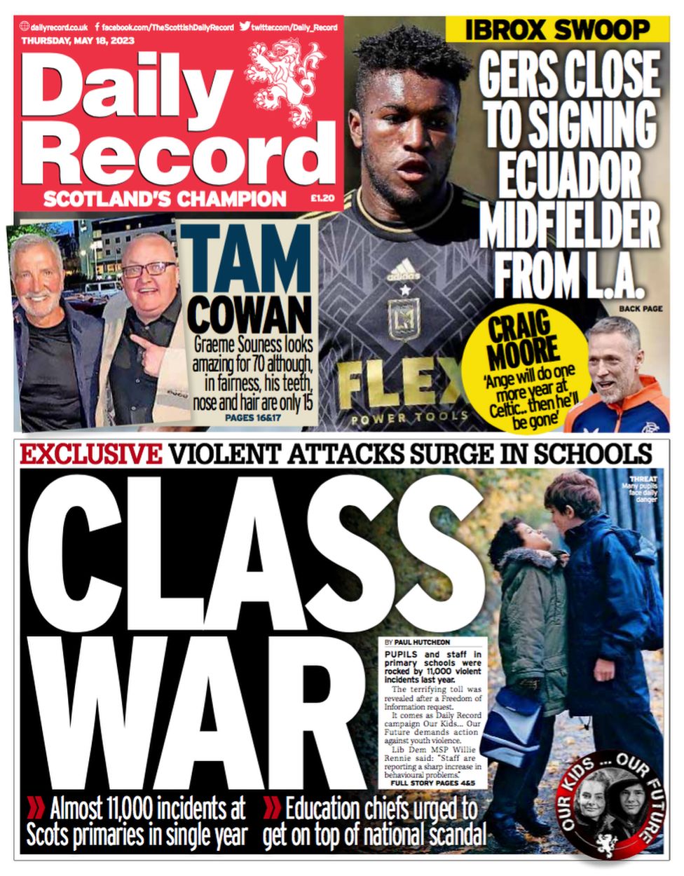 School violence and drinks warning to shoppers - BBC News