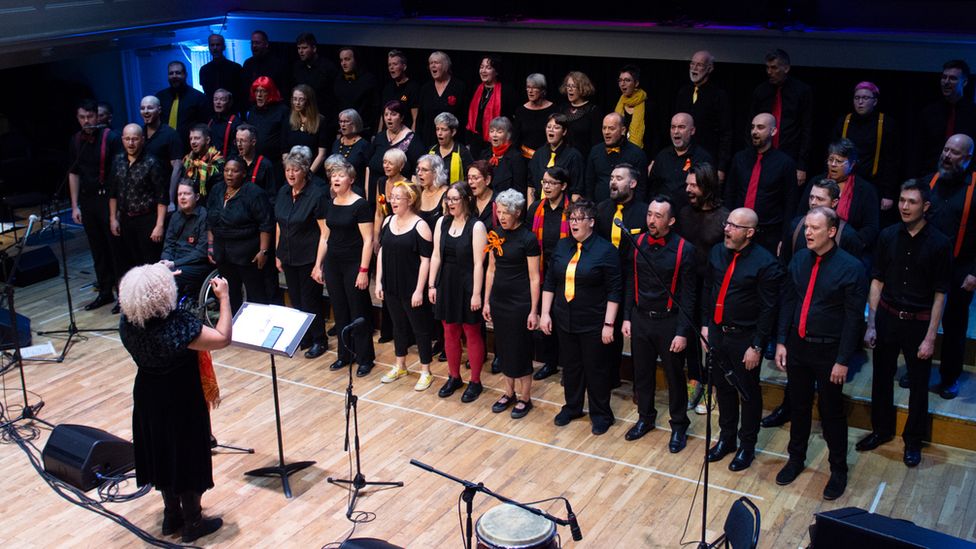 Sing Out Bristol offers safe space for LGBTQ+ community - BBC News