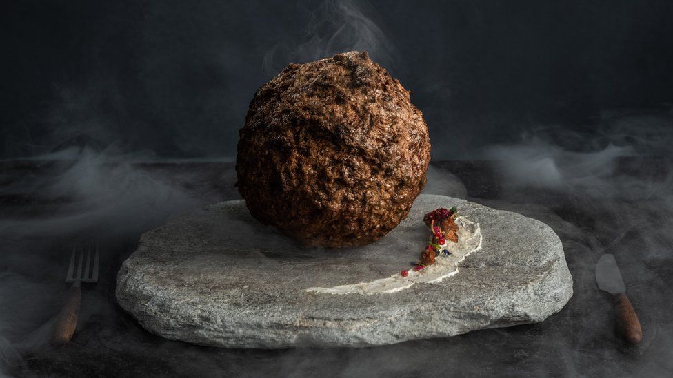Woolly mammoth meatballs grown in lab could be food of the future - BBC ...
