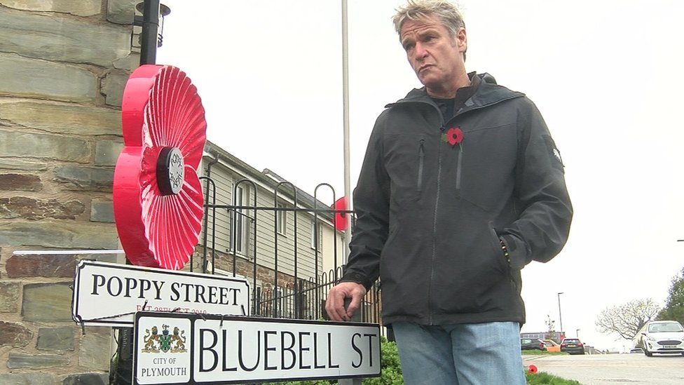Plymouth girl, 11, decorates street with poppies in fundraising bid ...