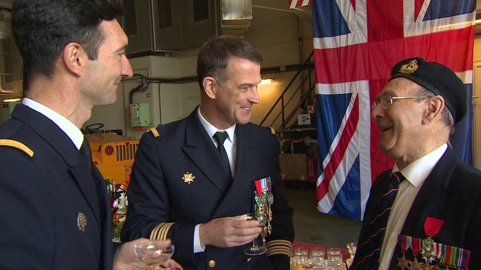 D-Day veterans in Devon receive Légion d'Honneur on French warship ...