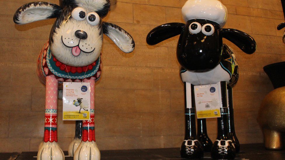 Shaun the Sheep raises £300k for Newcastle's St Oswald's Hospice - BBC News