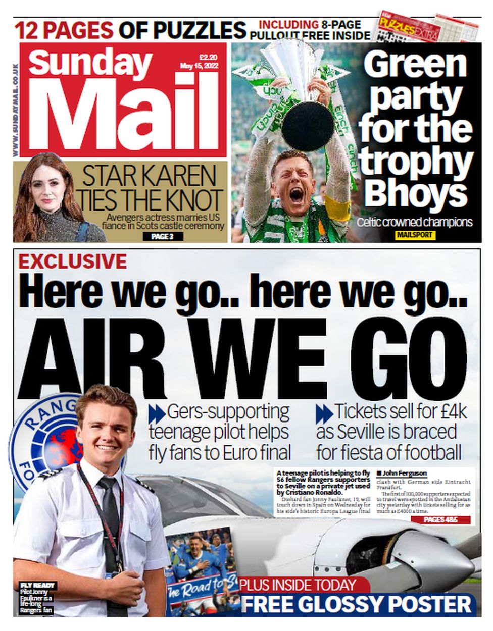 Scotland's papers: Leaked ferry report and Judy Murray reveals assault ...