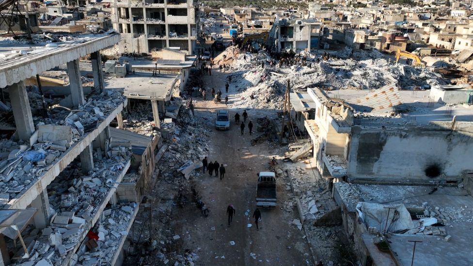 The remarkable recovery of Syria's earthquake baby - BBC News