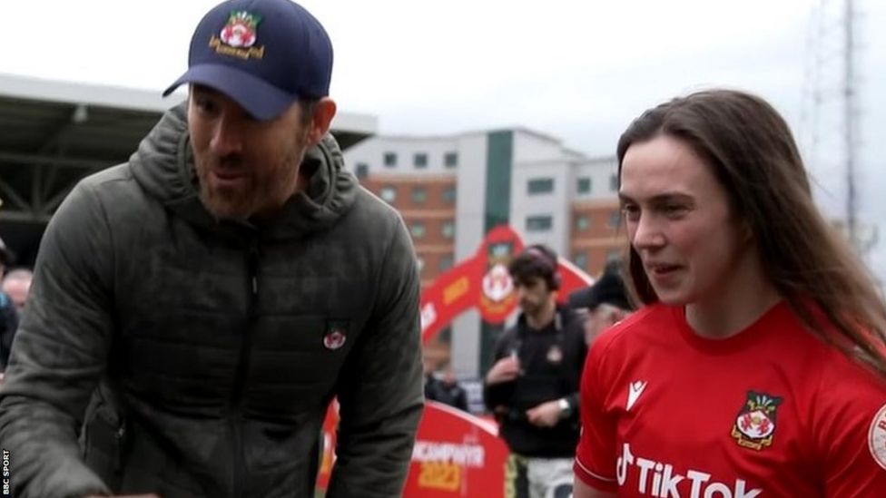 Ryan Reynolds, Rob McElhenney and Rosie Hughes' Wrexham dream - BBC Sport